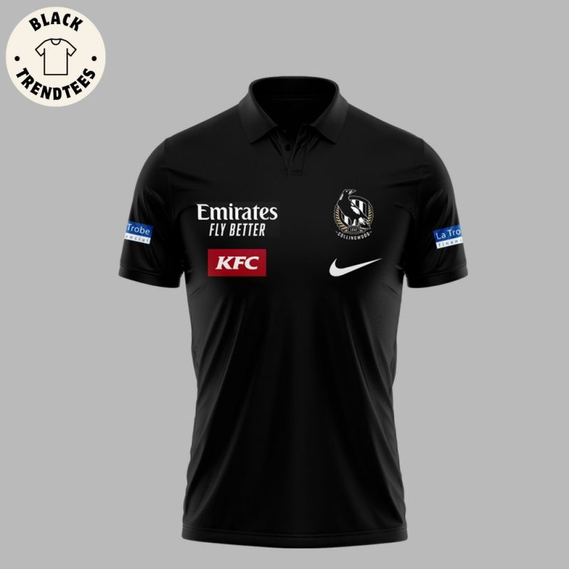 Emirates Fly Better KFC Sixteen Time Collingwood Football Nike Logo ...